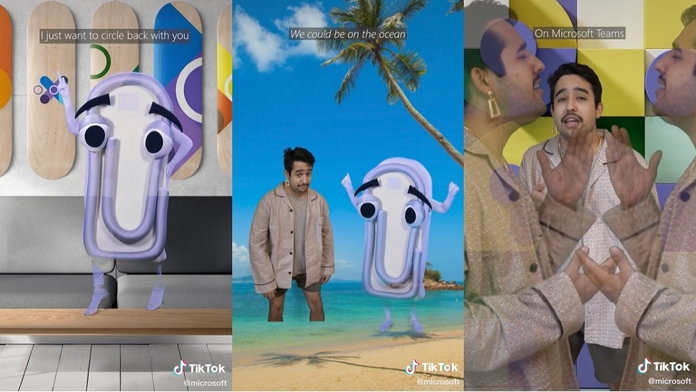 Microsoft promuje się na TikToku. Pan Spinacz tańczy do nietypowej ...