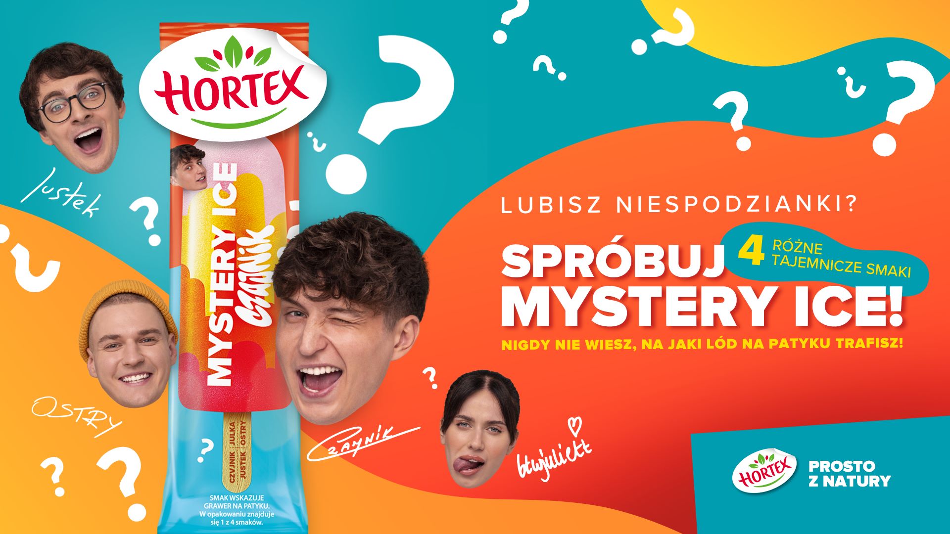 Hortex wprowadza na rynek lody Mystery Ice, których smak pozostaje ...