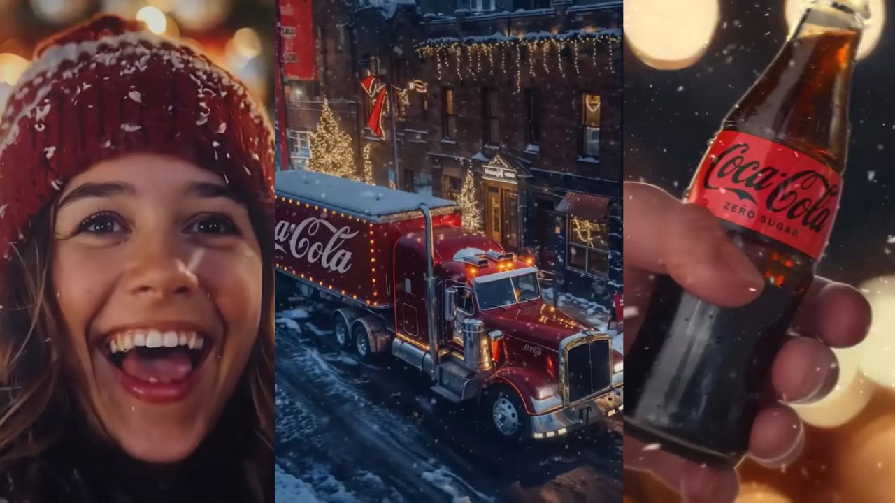 „Holidays Are Coming": świąteczna reklama Coca-Coli powstała przy ...