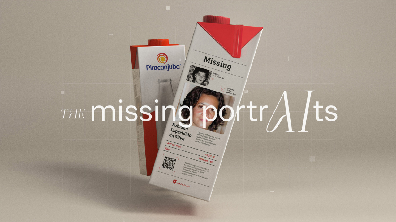 „The Missing PortrAIts”: na kartonach mleka w Brazylii pojawiły się ...