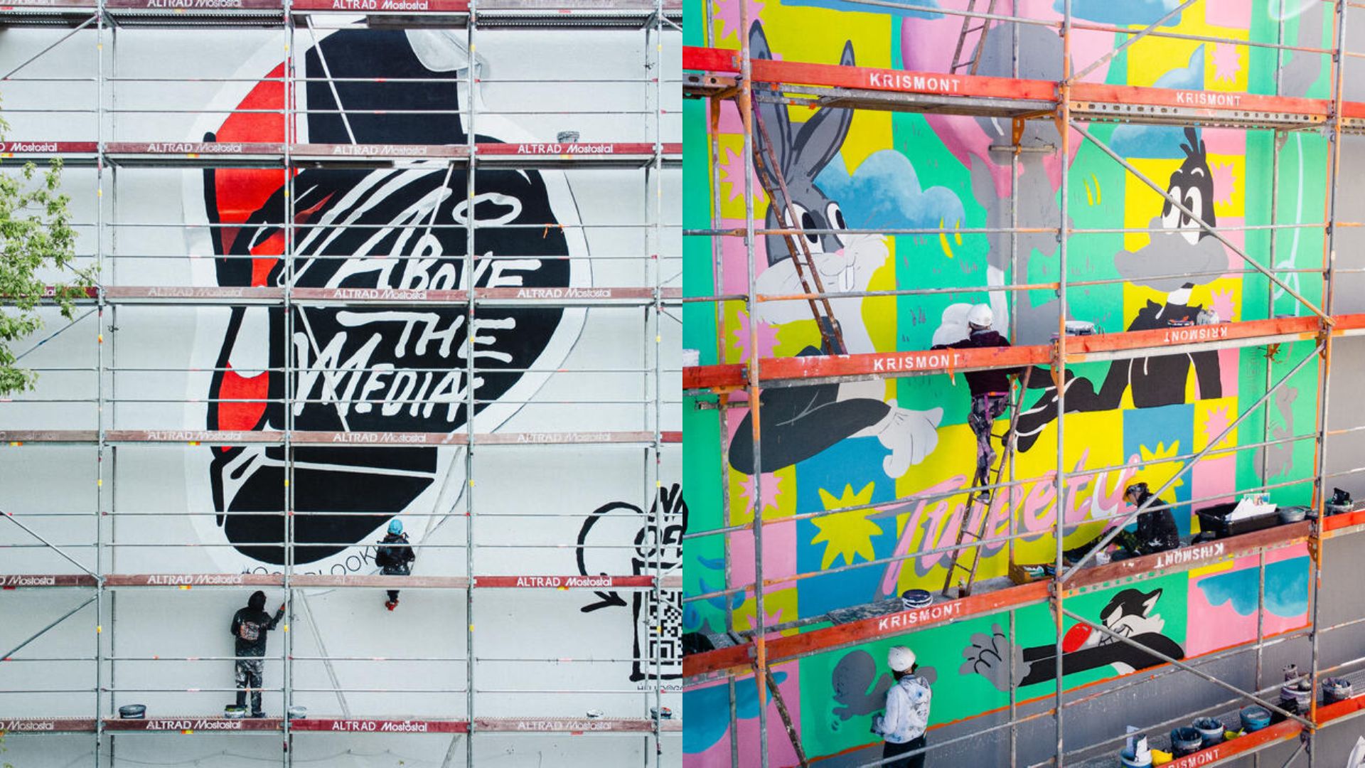 Good Looking Studio: Kreatywne murale zamiast nudnych billboardów ...