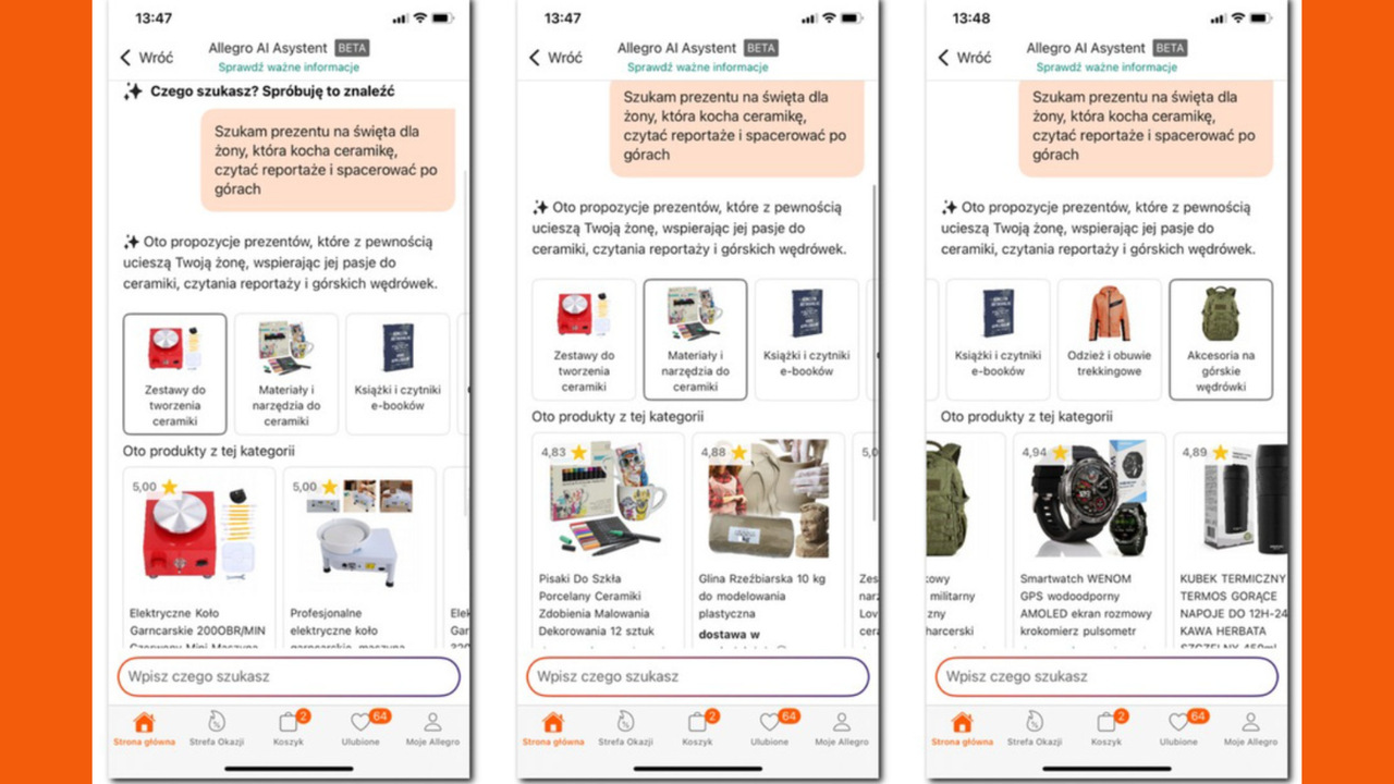 Allegro testuje asystenta AI - NowyMarketing - Where's the beef?